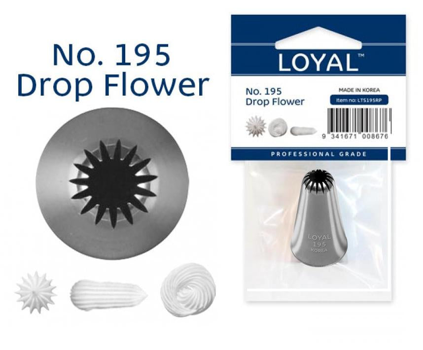 Icing Tip Drop Flower No 195