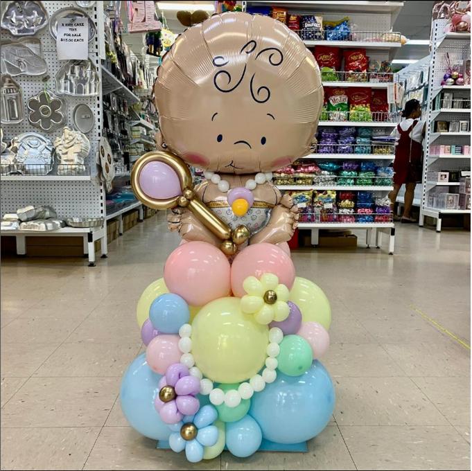 Balloon Decor Tiny And Small So Loved By All