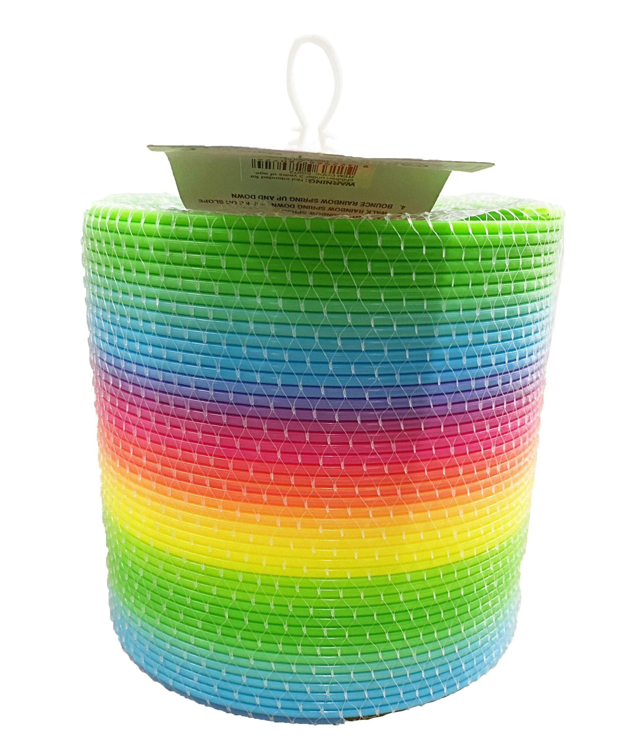 Novelty Jumbo Rainbow Spring 13.5cm