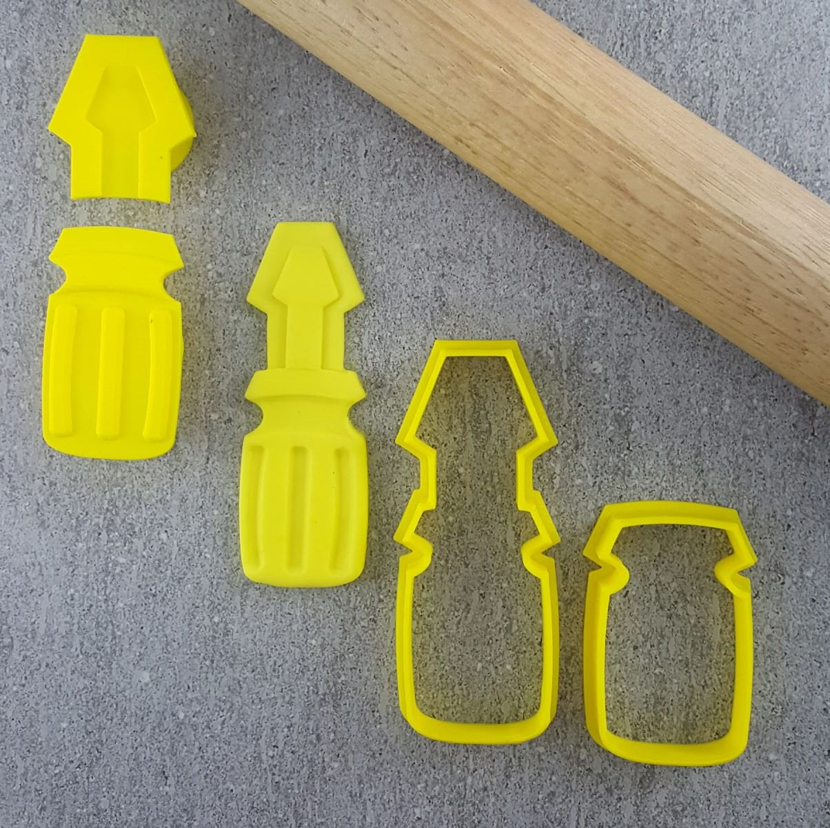 Screw Driver Embosser & Cookie/Biscuit Cutter Set